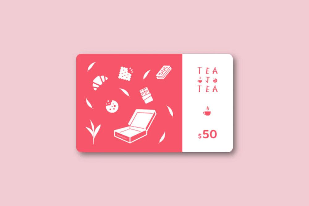 TeaJTea’s Gift Card – Tea J Tea