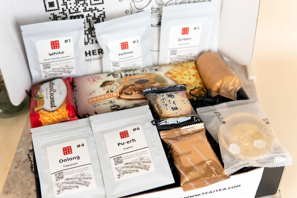 Tea & Pastry Sampler - Try Our Delicious Pairings – Tea J Tea